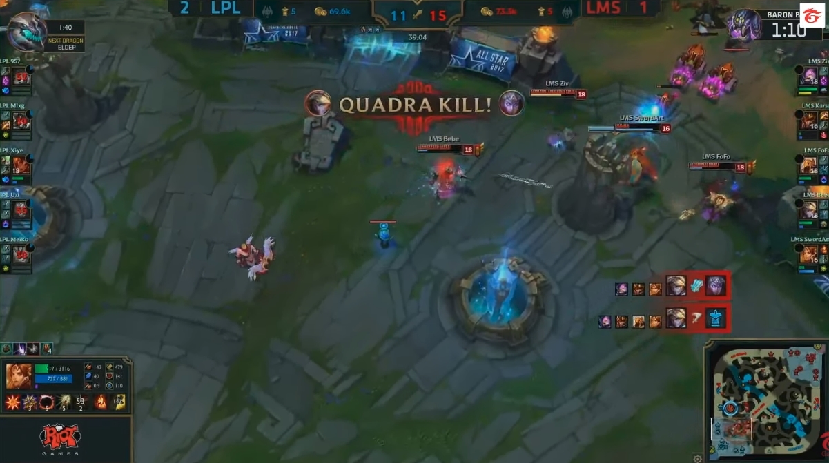 LMS賽末點飲恨落敗，Uzi幫LPL拿團體單挑雙料冠軍 | 4Gamers